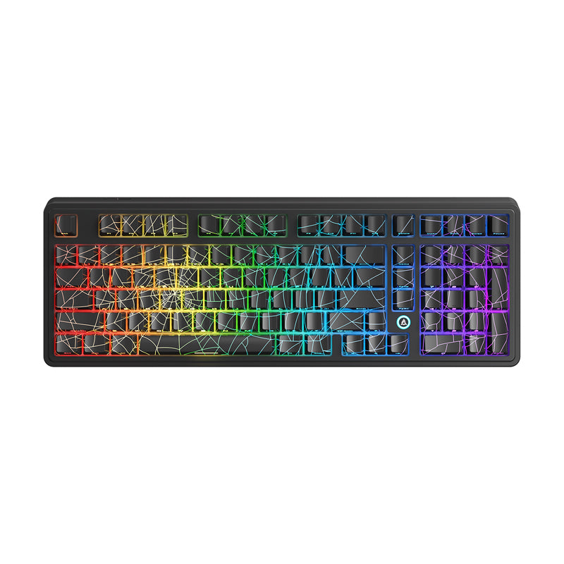 AJAZZ AK980 Max Wired Mechanical Keyboard with Magnetic Switch 101 Keys ...