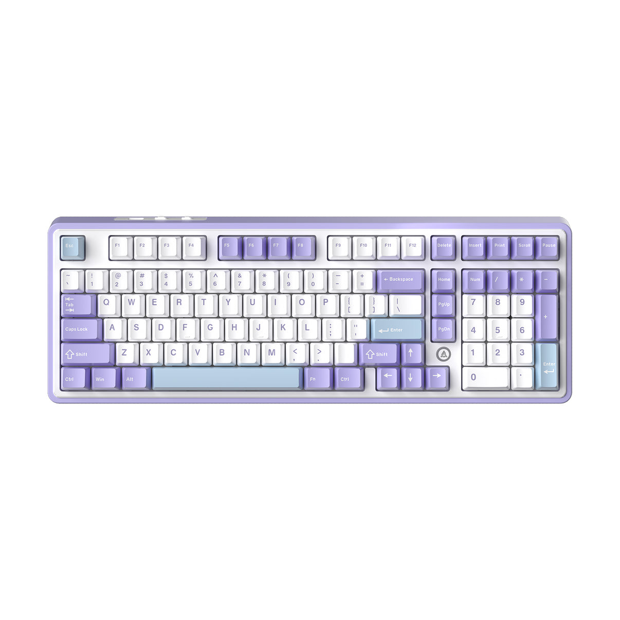 Ajazz AK980 Gaming Mechanical Keyboard with Color Screen 98 Keys RGB ...