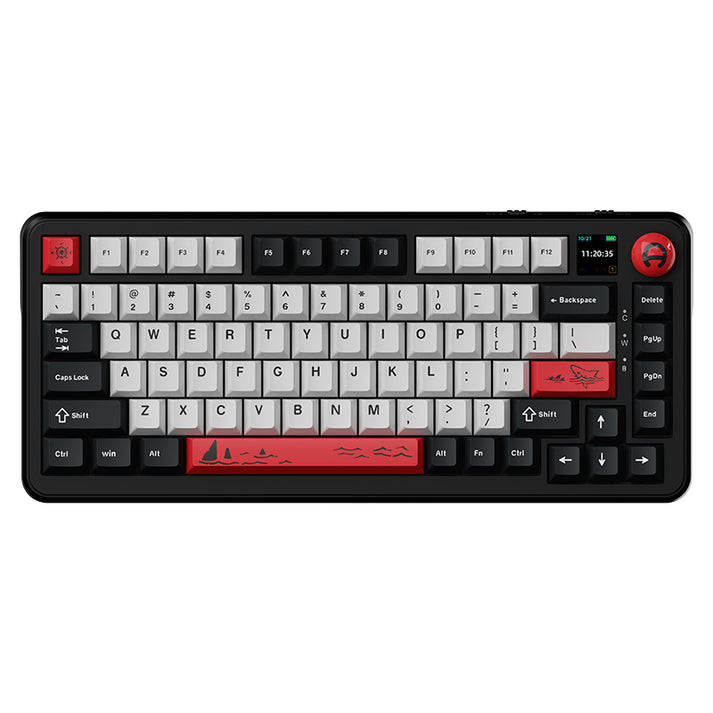 AJAZZ AK820 MAX PLUS Mechanical Keyboard TFT colour screen 8000 mAh ba ...