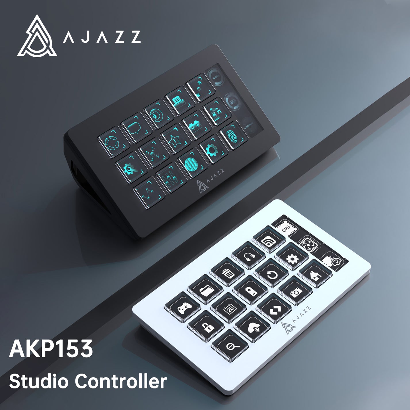AJAZZ AKP153E Desktop Controller Console Panel With 15 Programmable ...