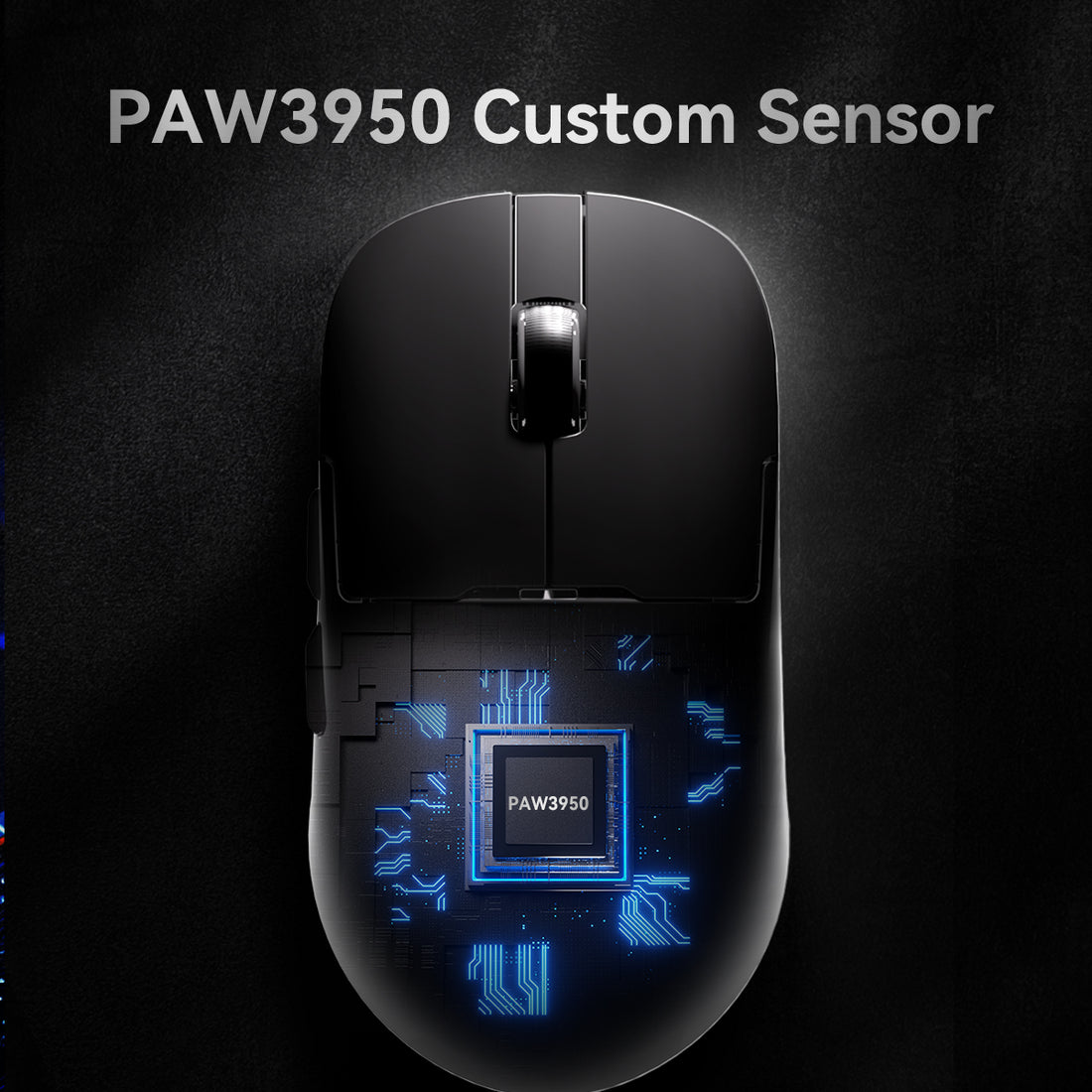 AJAZZ AJ179 TITAN Mouse Bluetooth Tri-mode PAW3950 8000Hz Return Rate ...