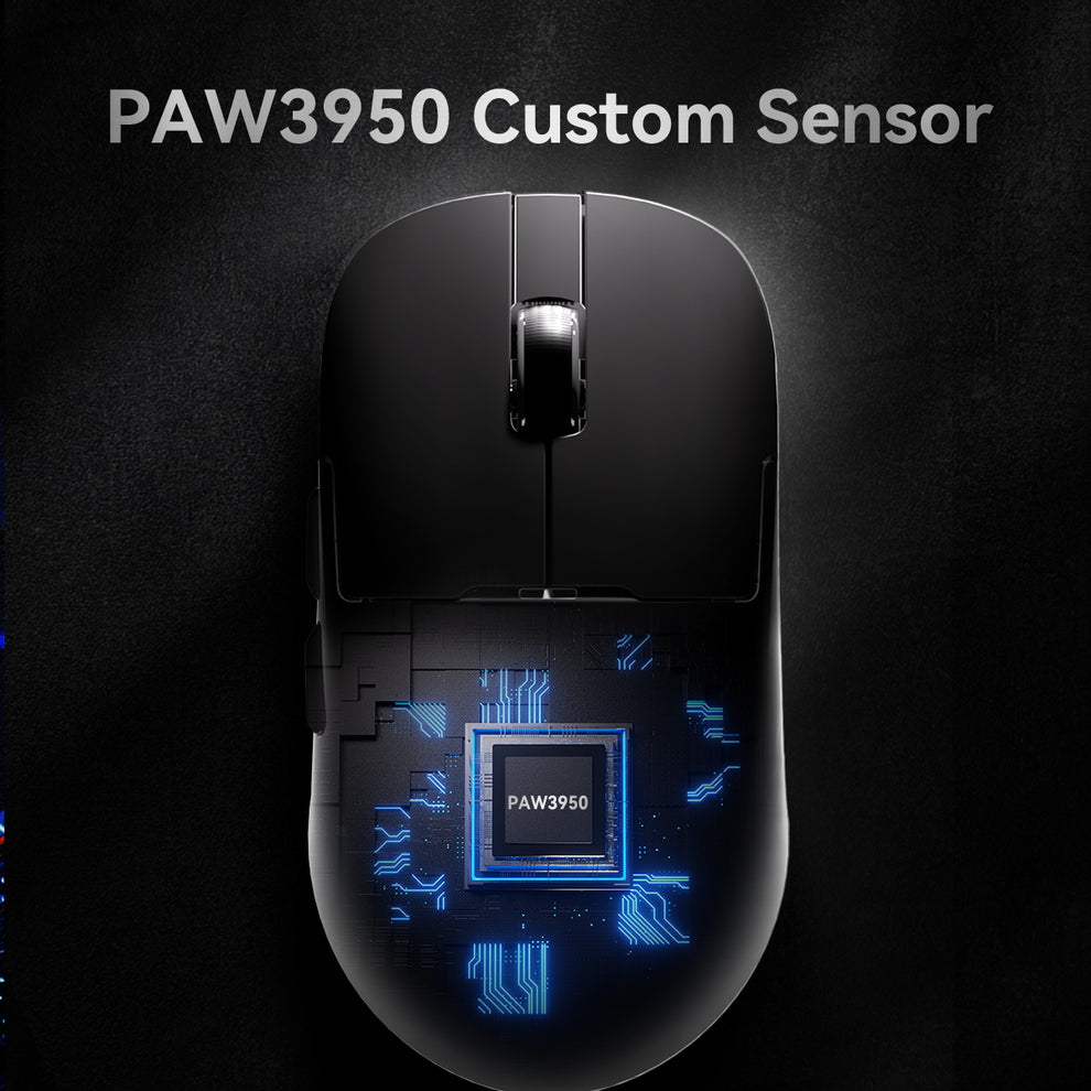 AJAZZ AJ179 TITAN Mouse Bluetooth Tri-mode PAW3950 8000Hz Return Rate ...