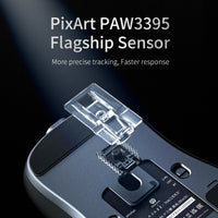 AJAZZ AJ159 NLP Gamer Mouse RGB PAW3395 Wireless Bluetooth 3mode Magn