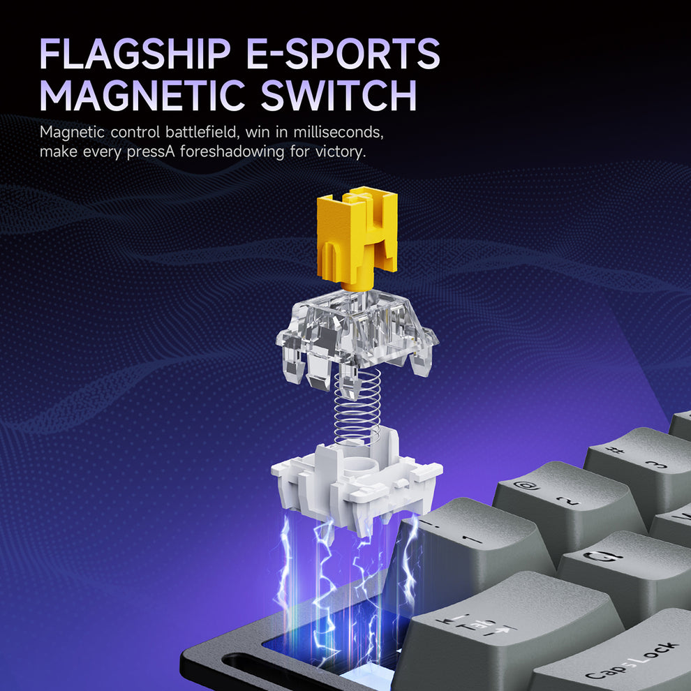 AJAZZ AK029 Wired Gaming Magnetic Switch Magnetic Rice Switch HIFI Edi ...