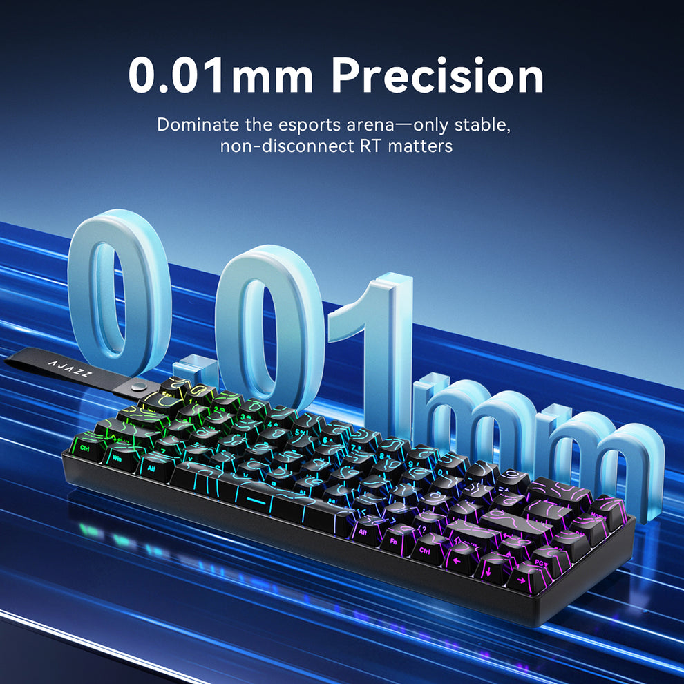AJAZZ AK680 V2 Gaming mechanical keyboard RGB E-sports magnetic switch ...