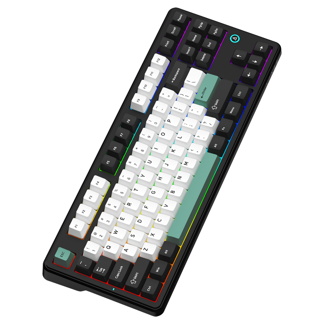 Ajazz AK870 V2 Gaming Mechanical Keyboard 10000mAh Wired/Wireless ...