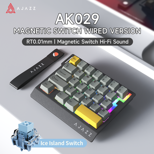 AJAZZ AK029 Wired Gaming Magnetic Switch Magnetic Rice Switch HIFI Edi ...