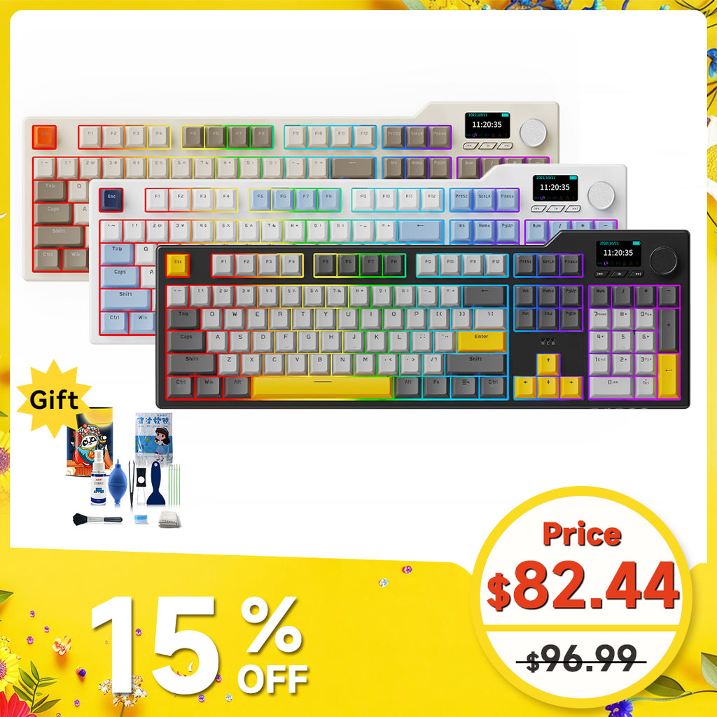 AJAZZ AK35I V3 MAX Keyboard - Premium Full-Size Gaming Mechanical ...