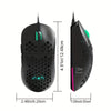 AJAZZ AJ380 Series Mouse Honeycomb Shell Design Uitra PMW3338 Optical ...