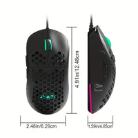 AJAZZ AJ380 Series Mouse Honeycomb Shell Design Uitra PMW3338 Optical ...