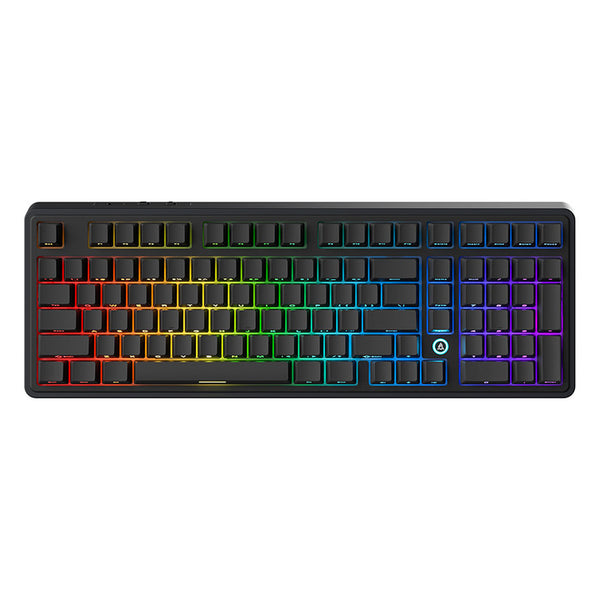 Ajazz AK980 Gaming Mechanical Keyboard with Color Screen 98 Keys RGB ...
