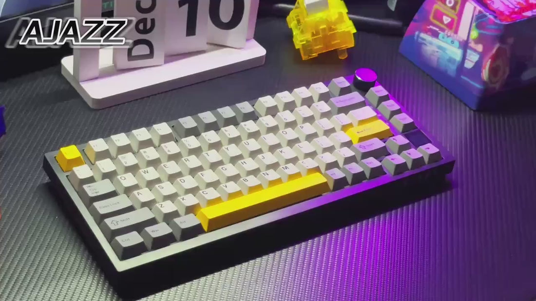 AJAZZ AK820 Pro Keyboard, Flying Fish Switch, Tri-mode Connectivity,DI – AJAZZ Official Store